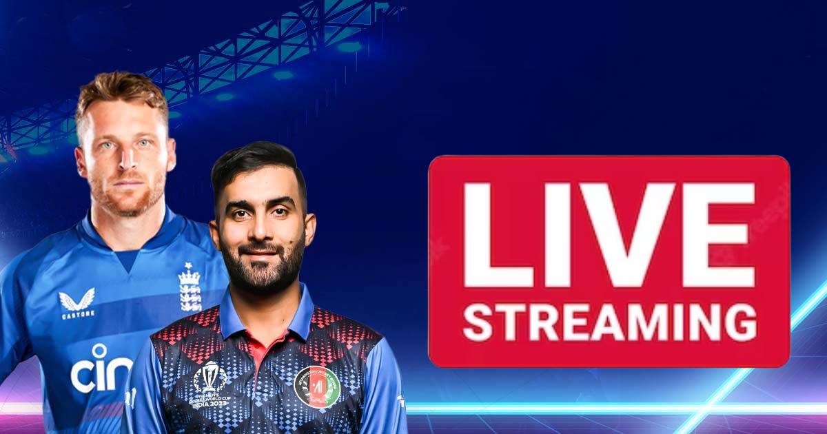 England vs Afghanistan World Cup 2023 match - Free Live Streaming