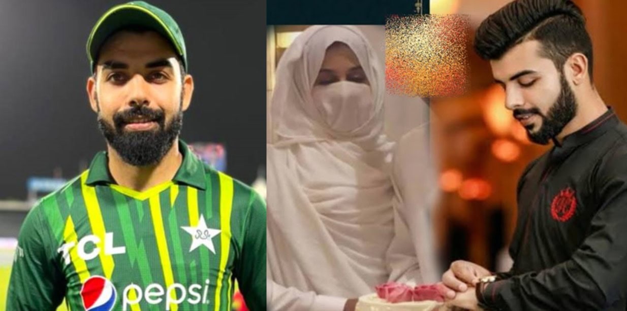 Shadab Khan receives heartwarming birthday surprise from wife during CWC 23