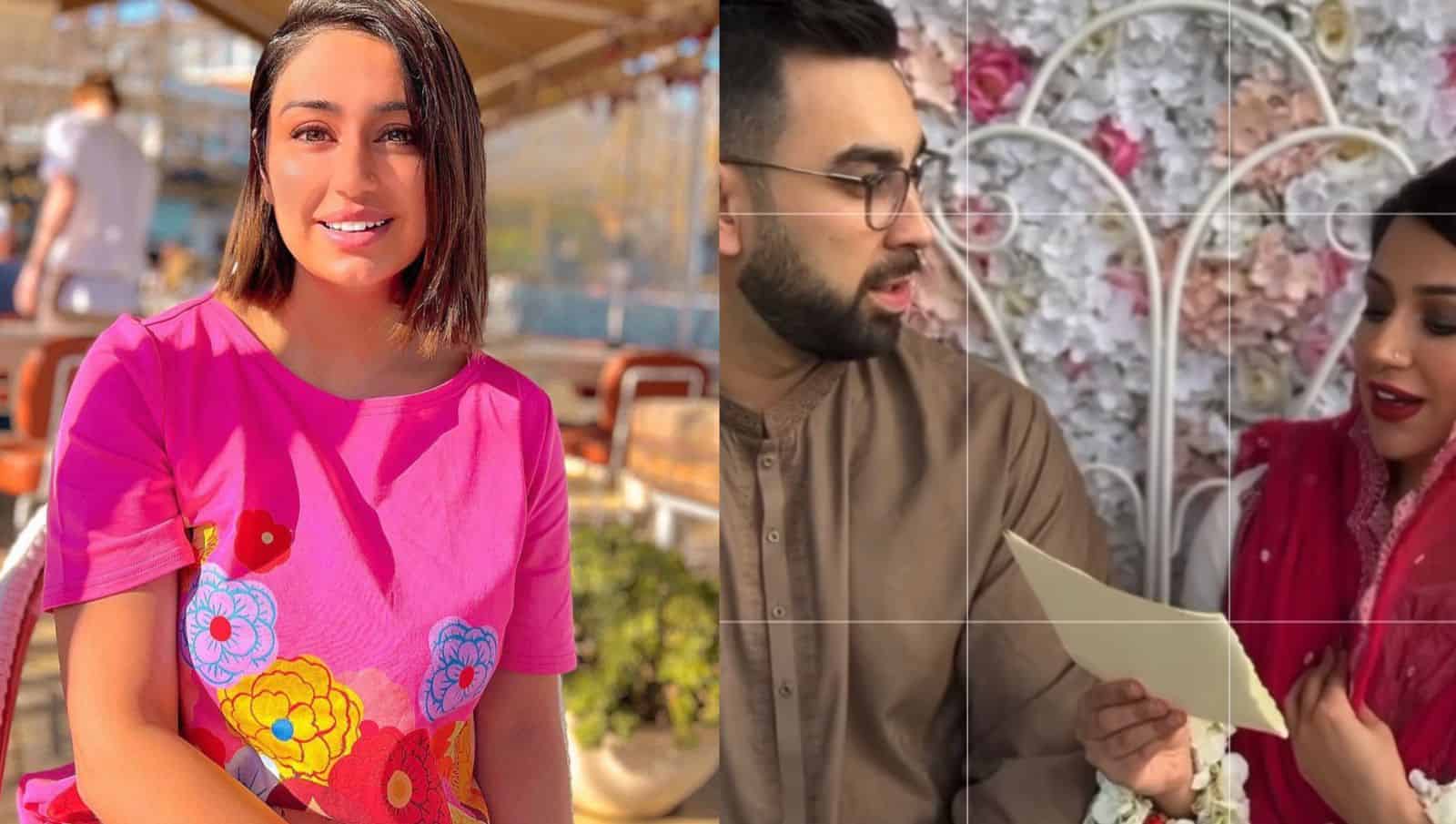 Pakistani influencer Maryam Nasim converts beau to Islam