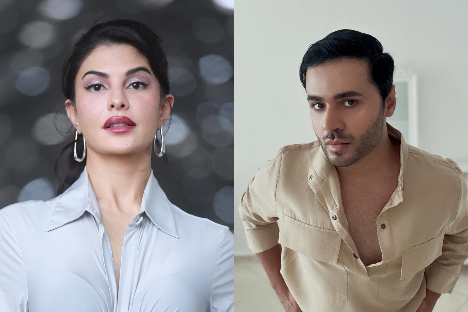 Jacqueline Fernandez wishes Saim Ali happy birthday at DAIFA 2023 show