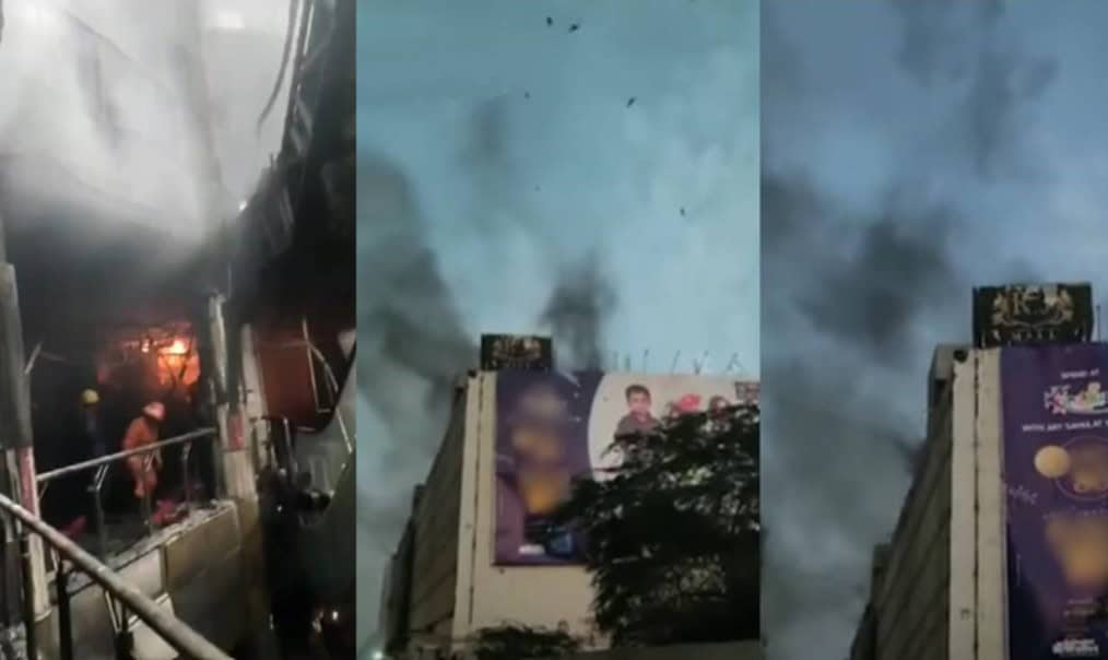 Nine dead, others injured as huge fire breaks out at Karachi shopping mall
