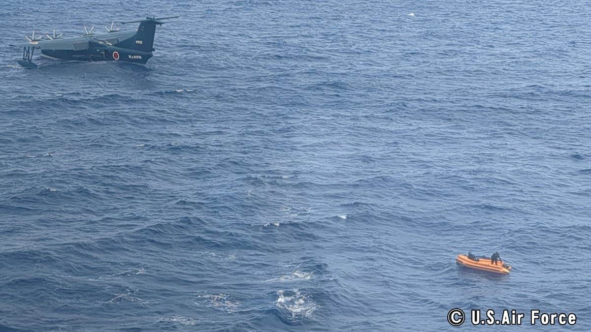 US military aircraft crashes off coast of Japan