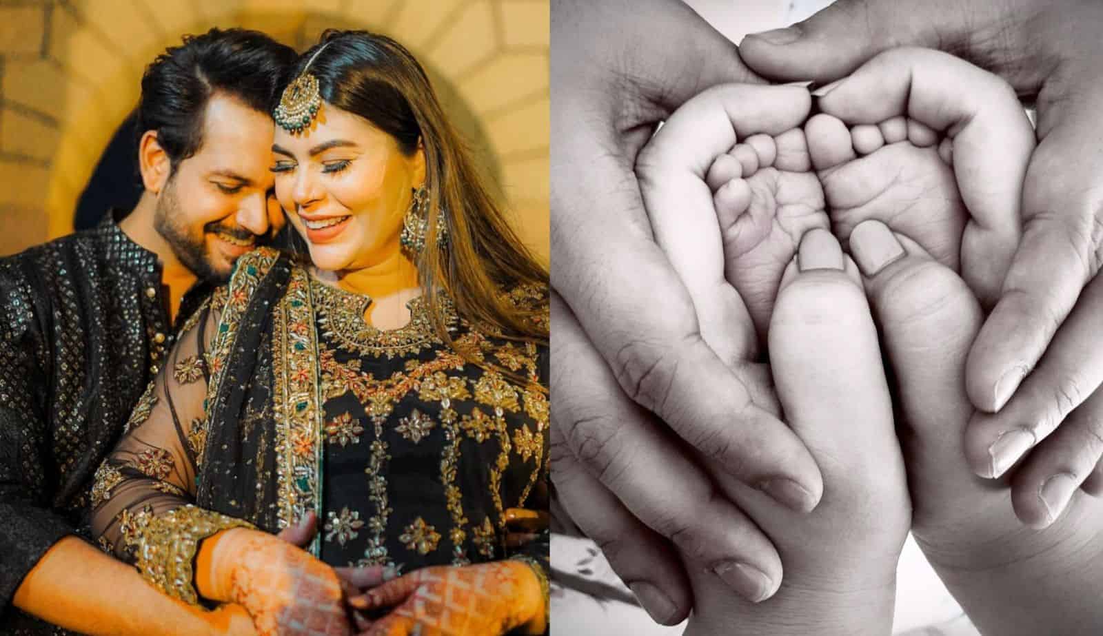 Warisha Khan and Azlan Shah blessed with baby girl