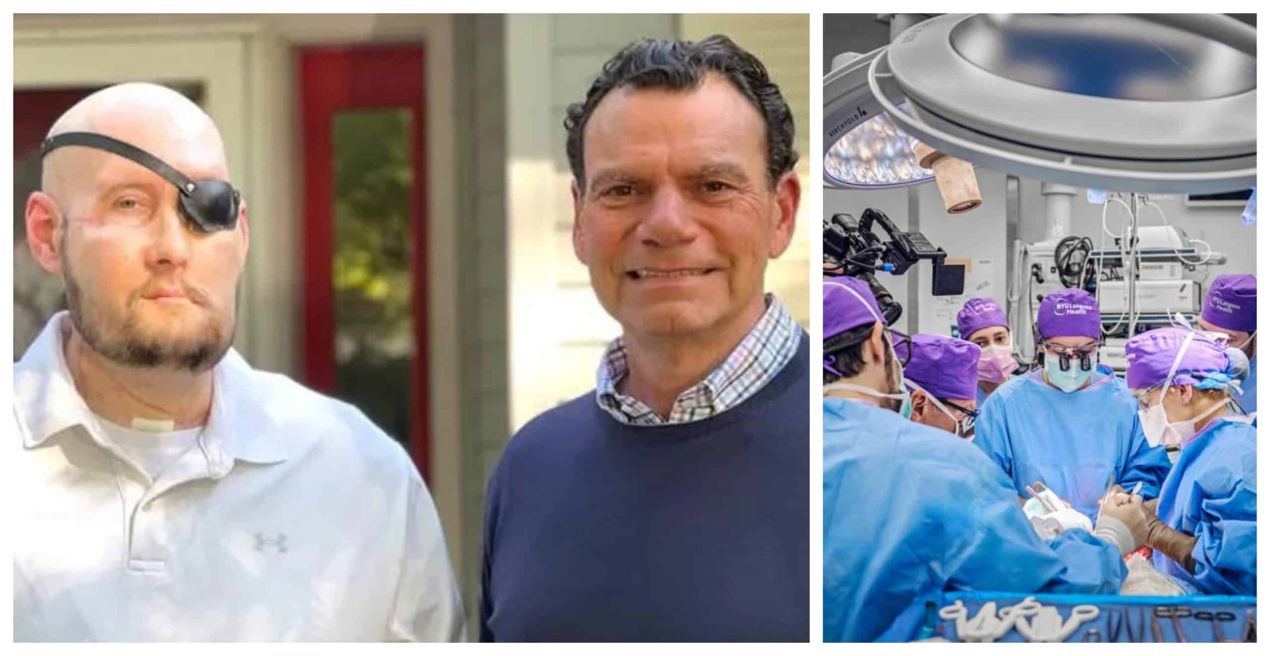 World’s first complete eye transplant performed on US veteran