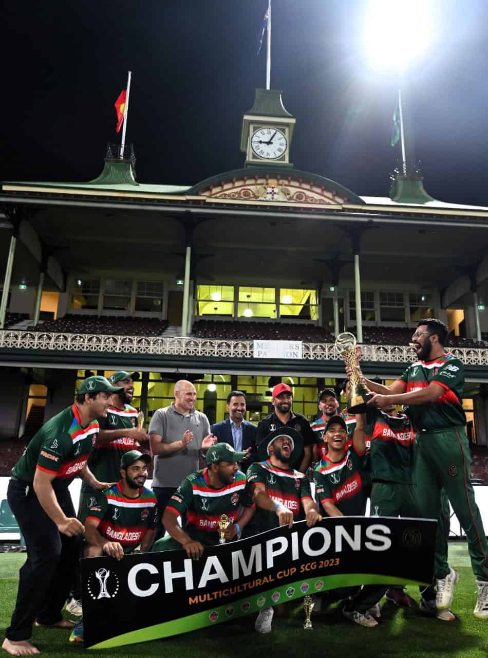 Bangladesh beats India in the inaugural SCG Multicultural Cup 2023