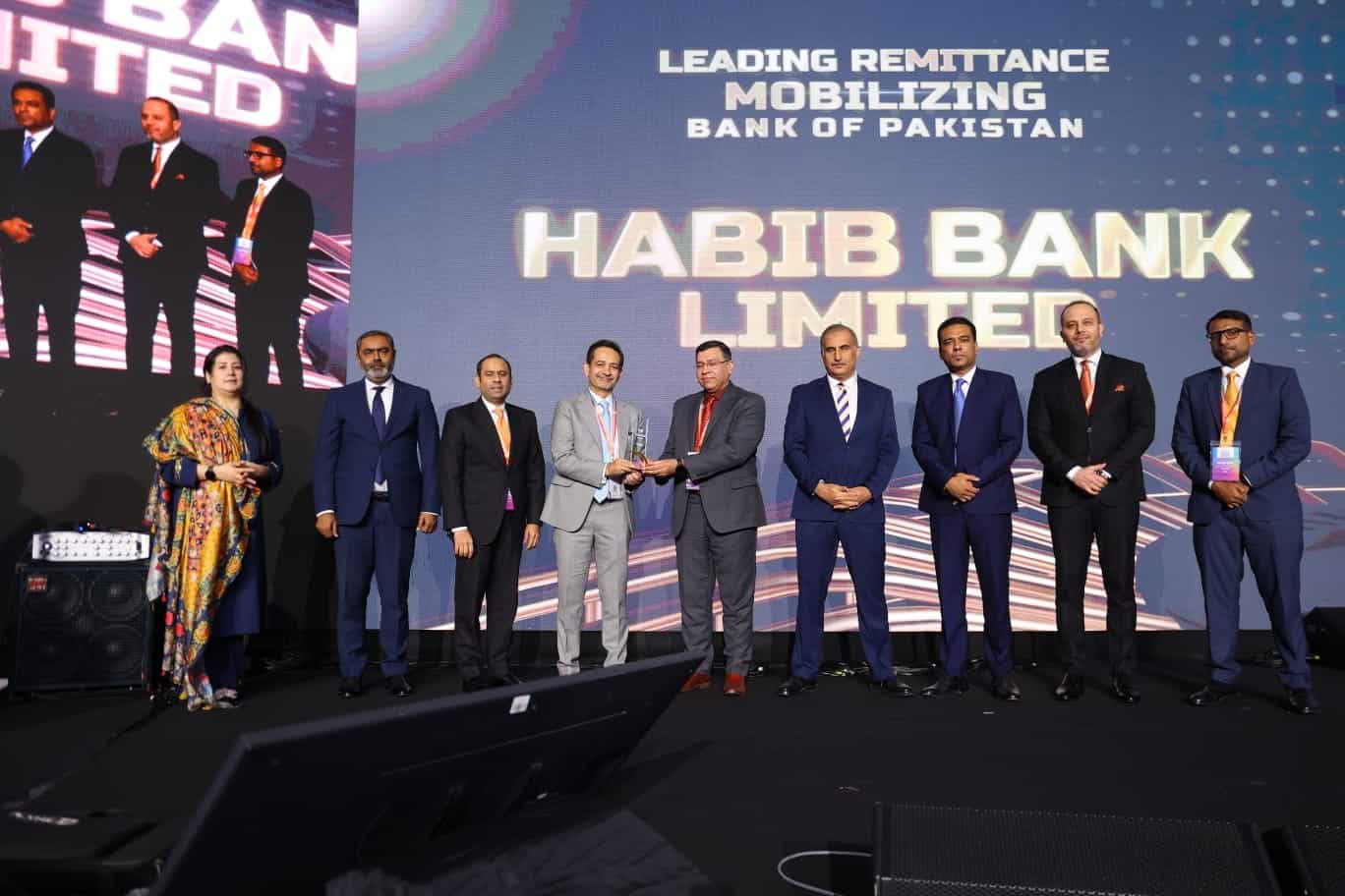 HBL Recognized as Leading Remittance Mobilizing Bank of Pakistan