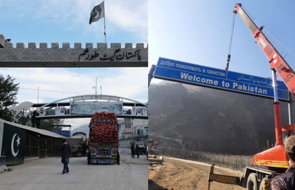 Torkham border crossing closed as Welcome to Pakistan sign irks Afghanistan