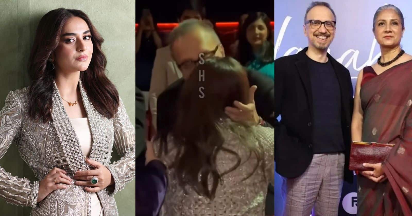 Asim Raza s sweet gesture towards Yumna Zaidi at Nayab premiere sparks ...