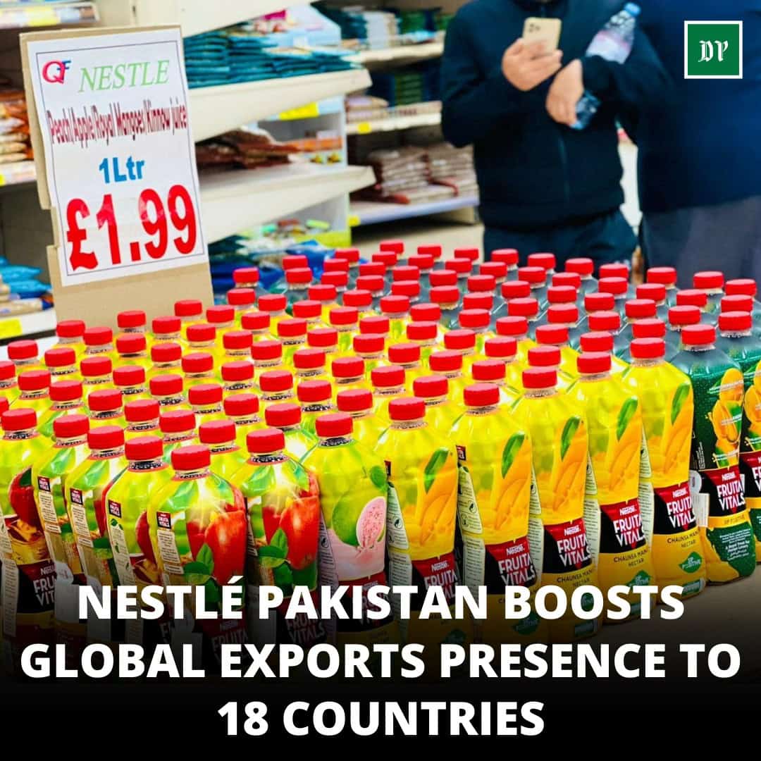 Nestlé Pakistan boosts global exports presence to 18 countries
