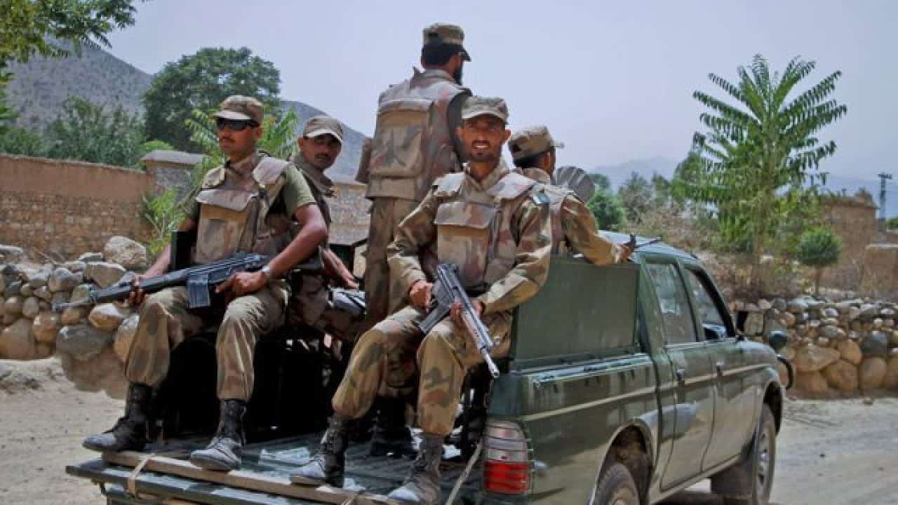 Security forces kill seven terrorists near Pak-Afghan border in Zhob
