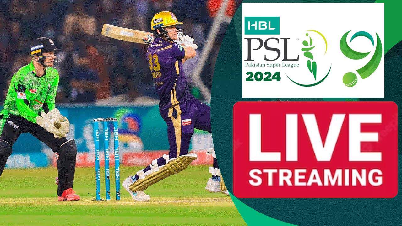 Lahore Qalandars vs Quetta Gladiators PSL 9 Live Streaming
