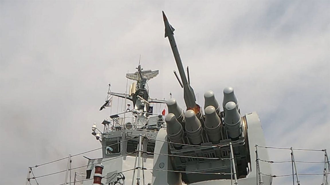 Pakistan Navy demonstrates combat readiness with live weapon firing in ...
