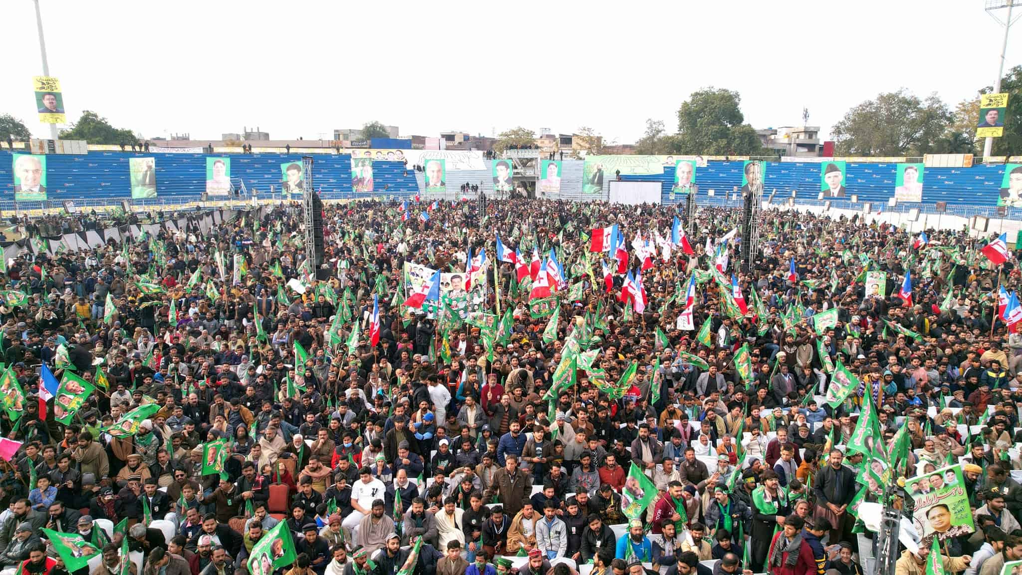 Pakistan s political parties amp up campaigns as electioneering ends today