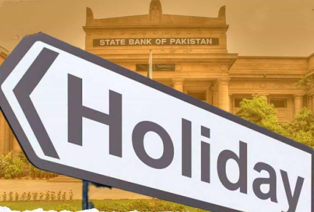 Bank holiday in Pakistan on the first day of Ramzan 2024
