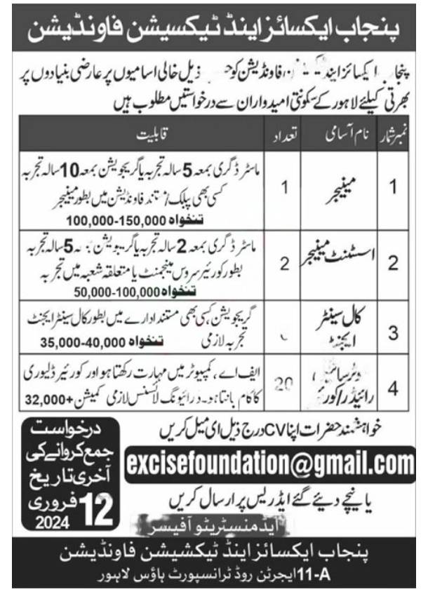 Excise Police Jobs 2024; Apply Online