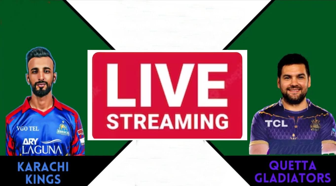 PSL 2024 : Quetta Gladiators vs Karachi Kings Live Streaming, Match 22