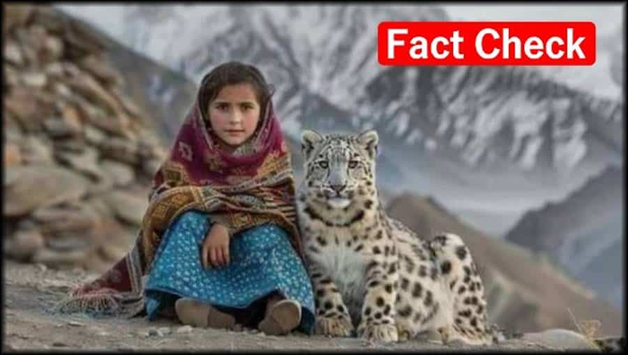 Fact-Check: Viral photo shows little Pakistani girl sitting beside snow ...
