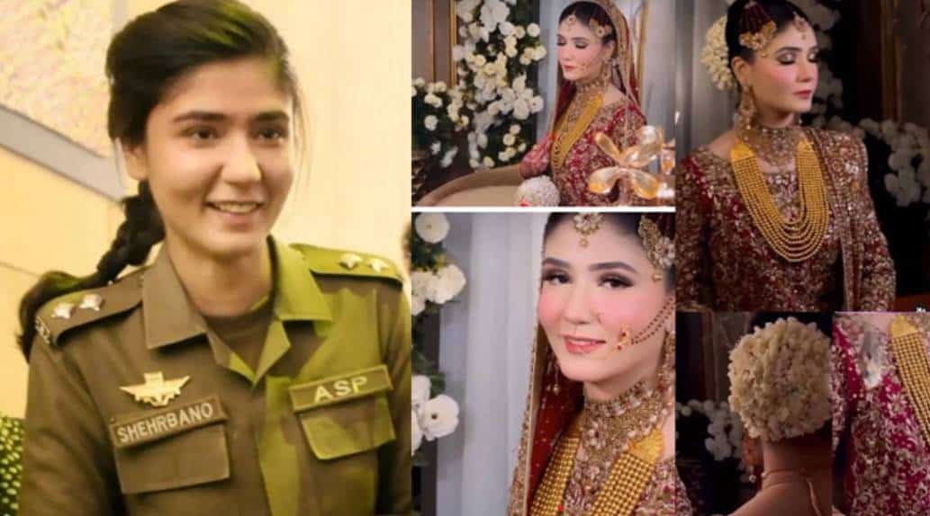ASP Shehrbano Naqvi s wedding pictures, videos hit social media