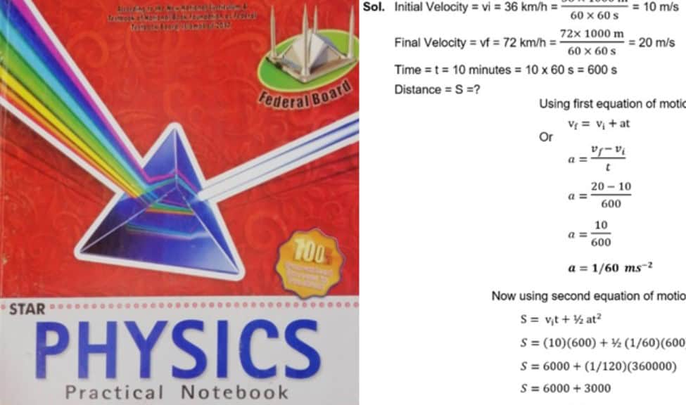 FBISE Class 9 Physics Practical Based Assessment complete paper here