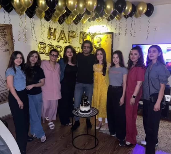 Inside Actor Asad Siddique birthday celebrations