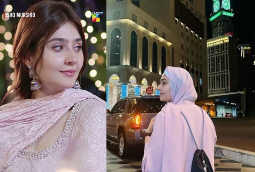 Ishq Murshid actor Dur-e-Fishan’s Umrah journey in Ramadan wins hearts