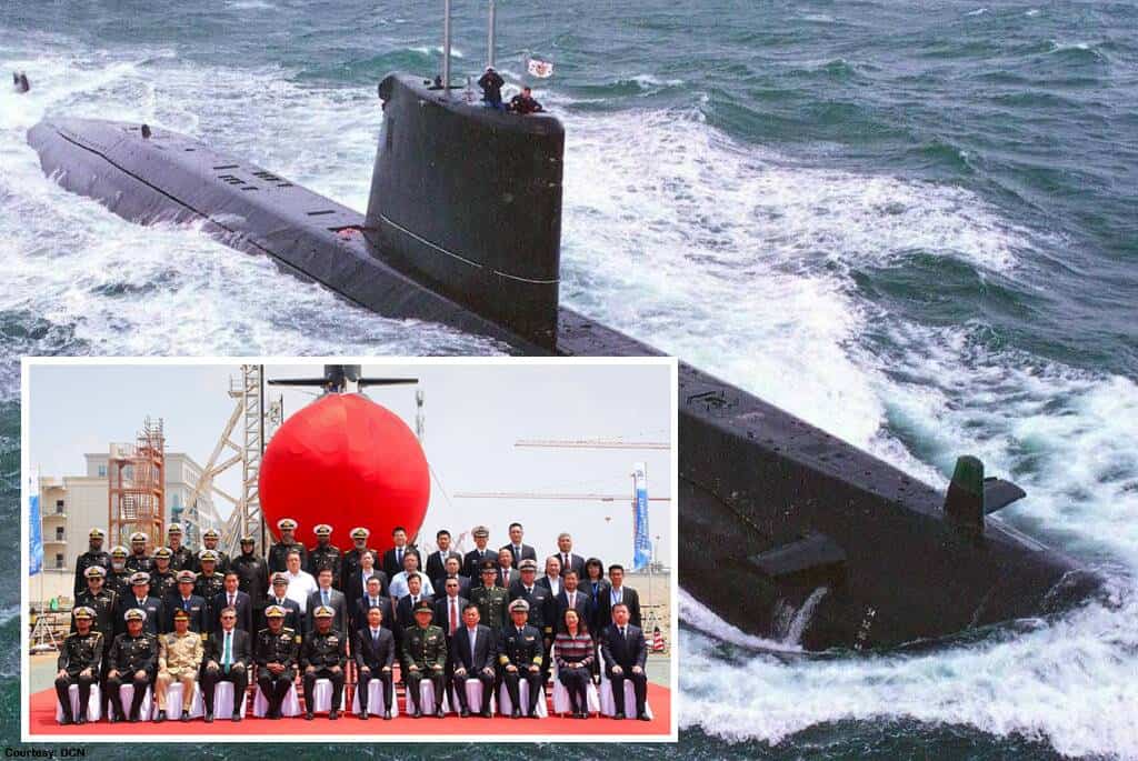 Pakistan Navy s first Hangor-Class submarine launched in China s Wuhan