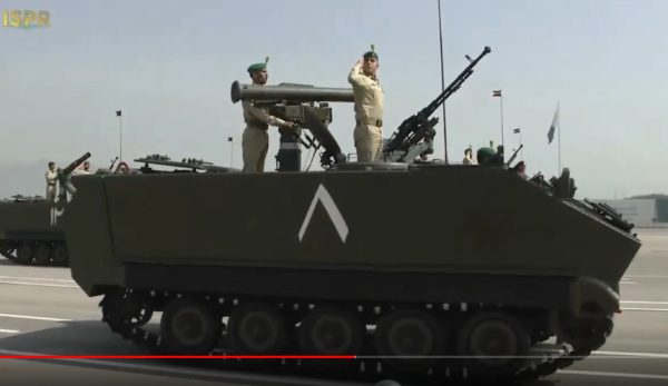 Pakistan Army unveils locally-made anti-tank vehicle MAAZ