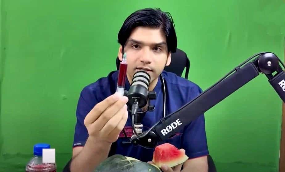 Dr. Affan Qaiser lands in hot water over watermelon injection claims