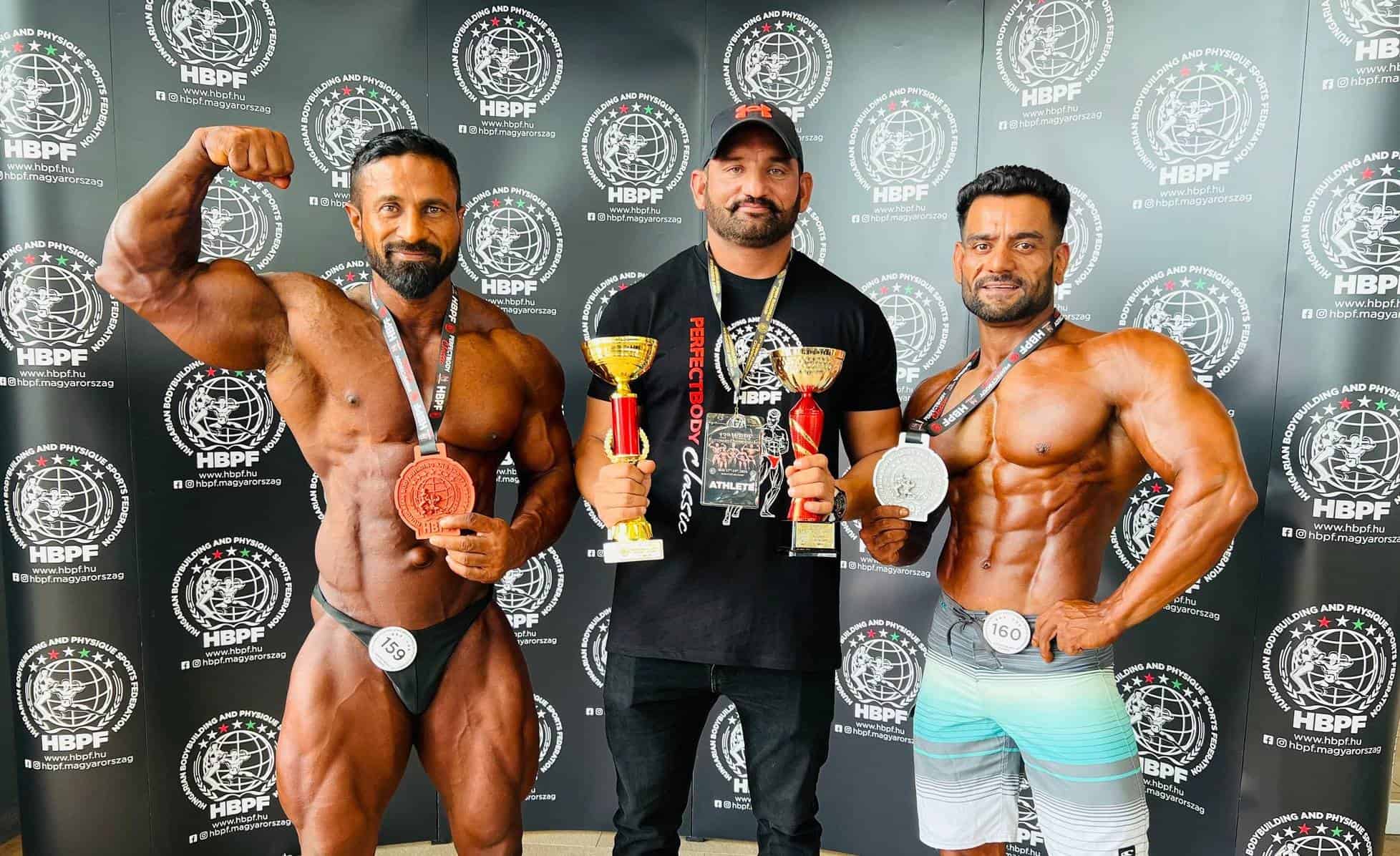 Pakistani bodybuilders bag two medals at European Championship in Budapest