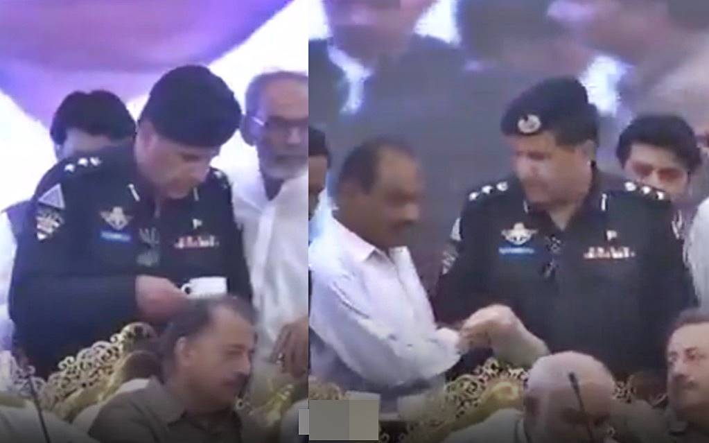 Sindh Police SSP faces action for serving tea to political leaders in PPP ceremony
