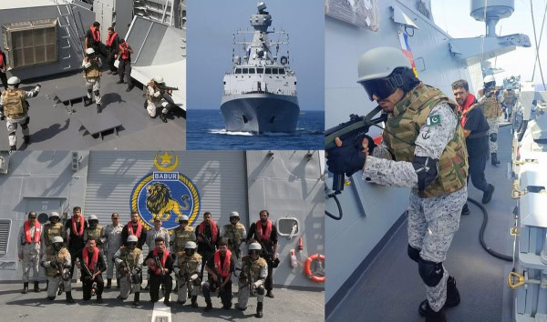 Pakistan naval ship Babur conducts joint exercise with Saudi Arabia’s ...