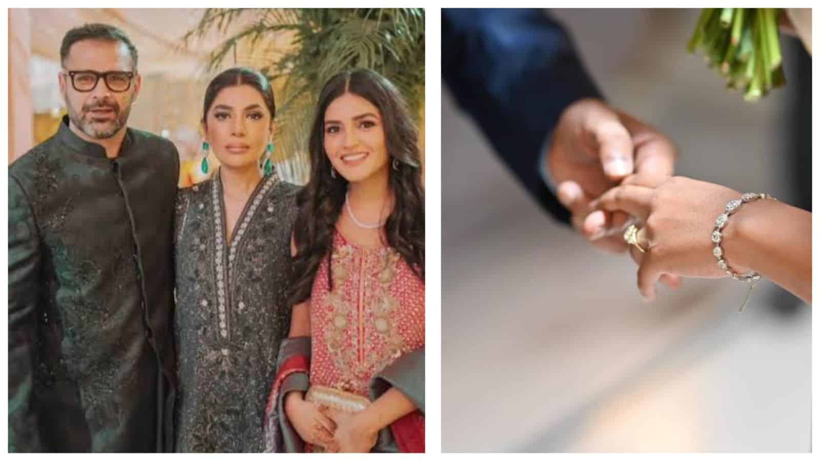 Actress Iffat Omar shares photos of daughter s engagement to foreign ...
