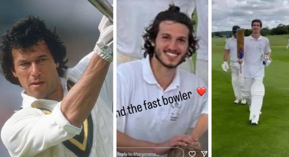 Imran Khan’s sons step into Cricket spotlight as mother Jemima shares ...