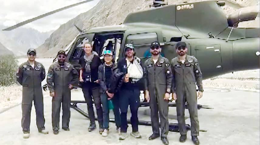 Pakistan Army successfully rescues foreign mountaineers
