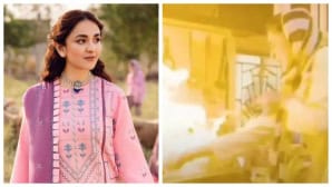 Yumna Zaidi narrowly escapes fire accident during drama shooting