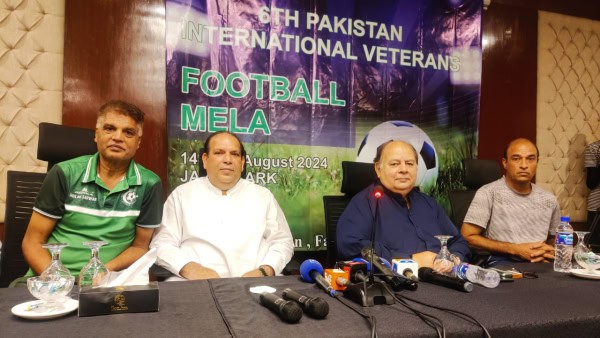 6th Pakistan International Veterans Football Mela kicks off today at ...