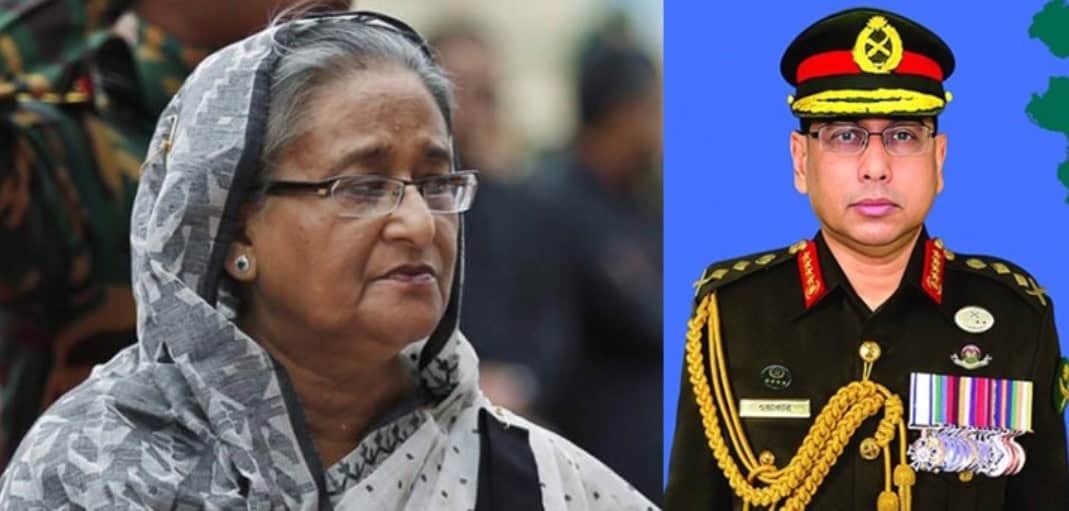 Inside final hours of Sheikh Hasina’s reign when army chief withdraws ...