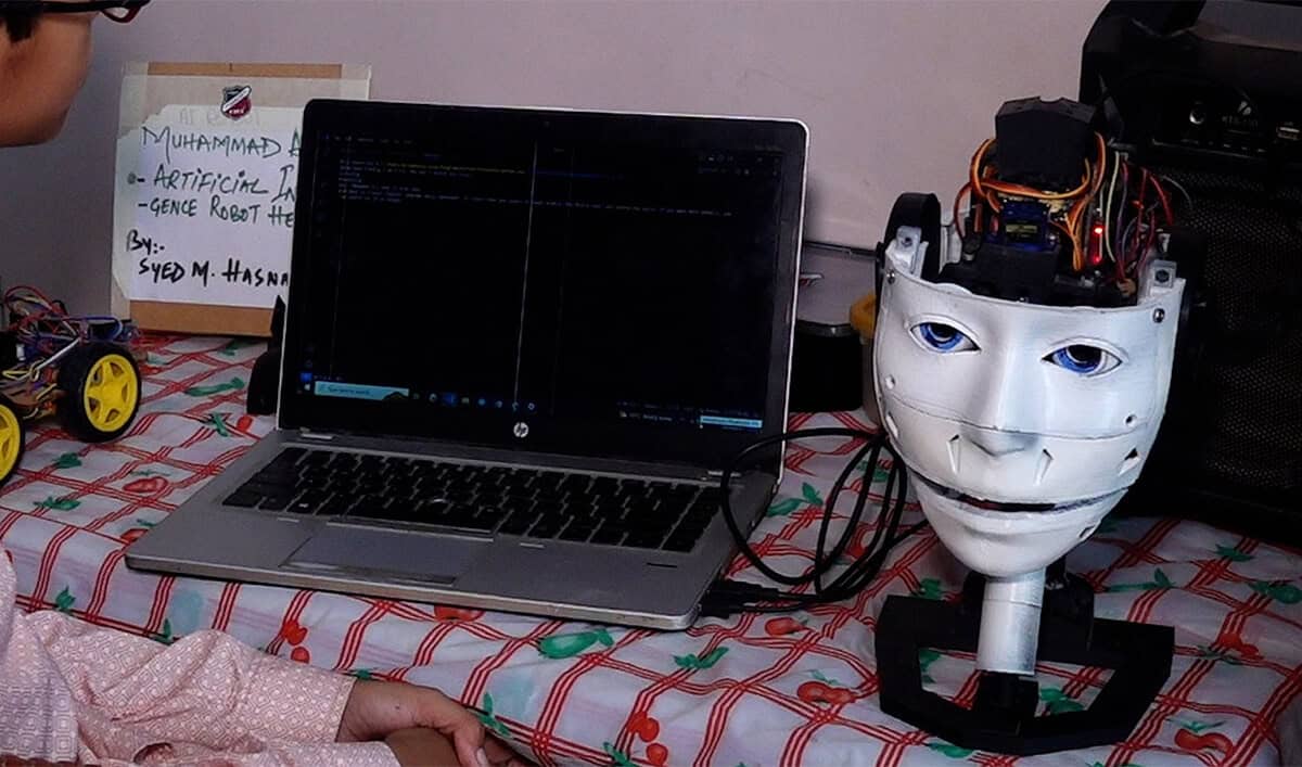 Meet Muhammad Ali – Pakistan s first AI assistant robot built by a 6th ...