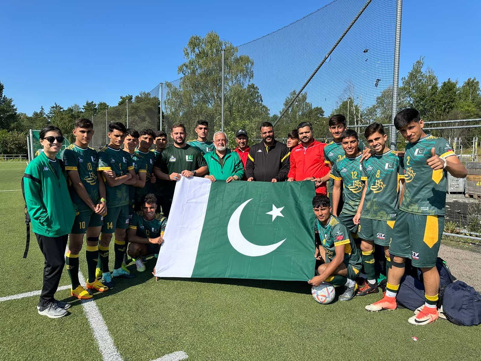 Pakistan Street Child football team reaches semi-final of Norway Cup 2024