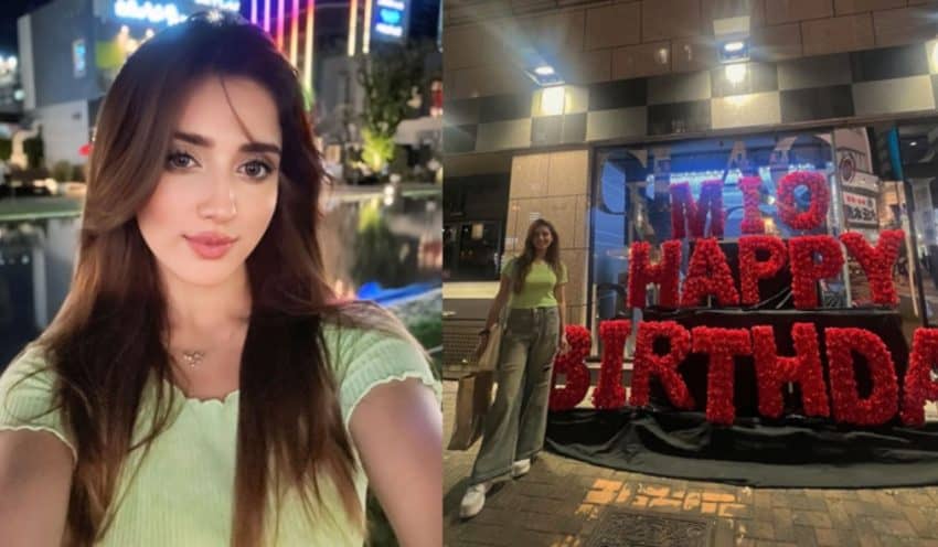 Jannat Mirza Celebrates Her Birthday In Japan See Pictures