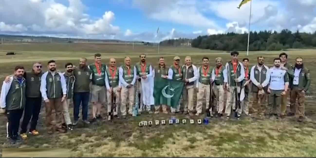 Pakistan bags three gold, 8 other medals in UK’s shooting championship