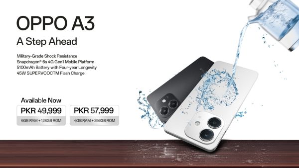 "Get Ready to Shine with Stylish and Durable OPPO A3: Now Available ...