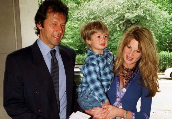 Imran Khan's rare family picture with Jemima goes viral on son Suleman ...