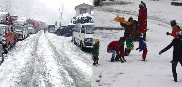 Murree Snowfall Traffic Alert: Check latest update here before ...
