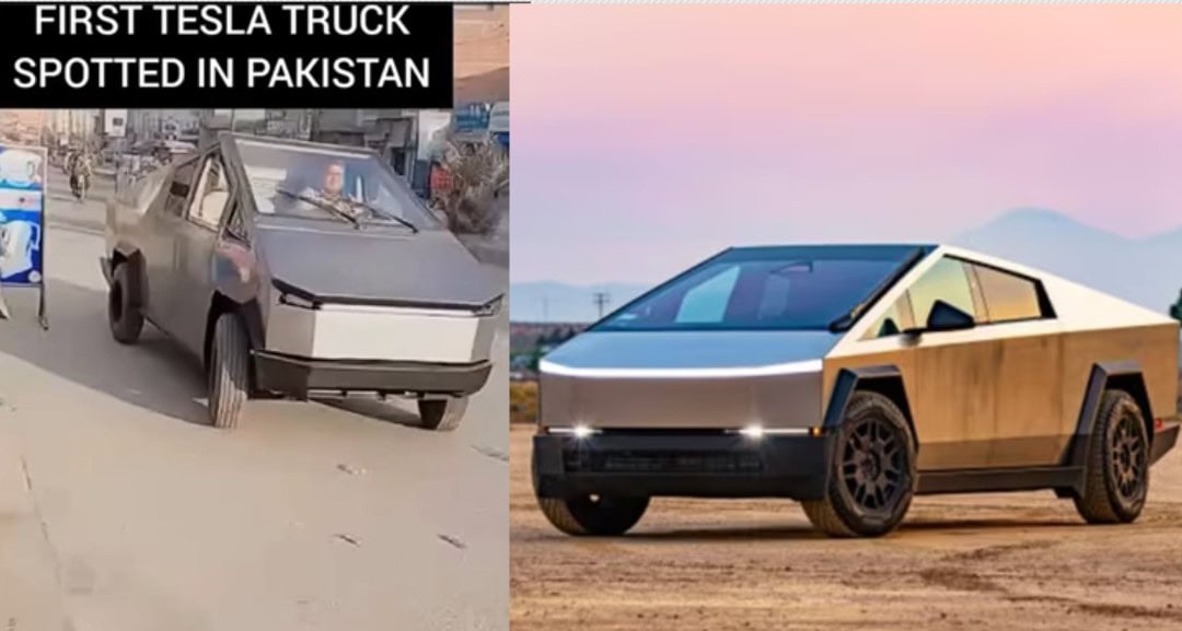 "Tesla ya Phir Ghalat Faisla": Made in Pakistan 'Cybertruck' leaves ...