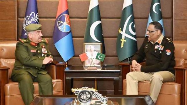Pakistan, Bahrain resolve to broaden bilateral military ties