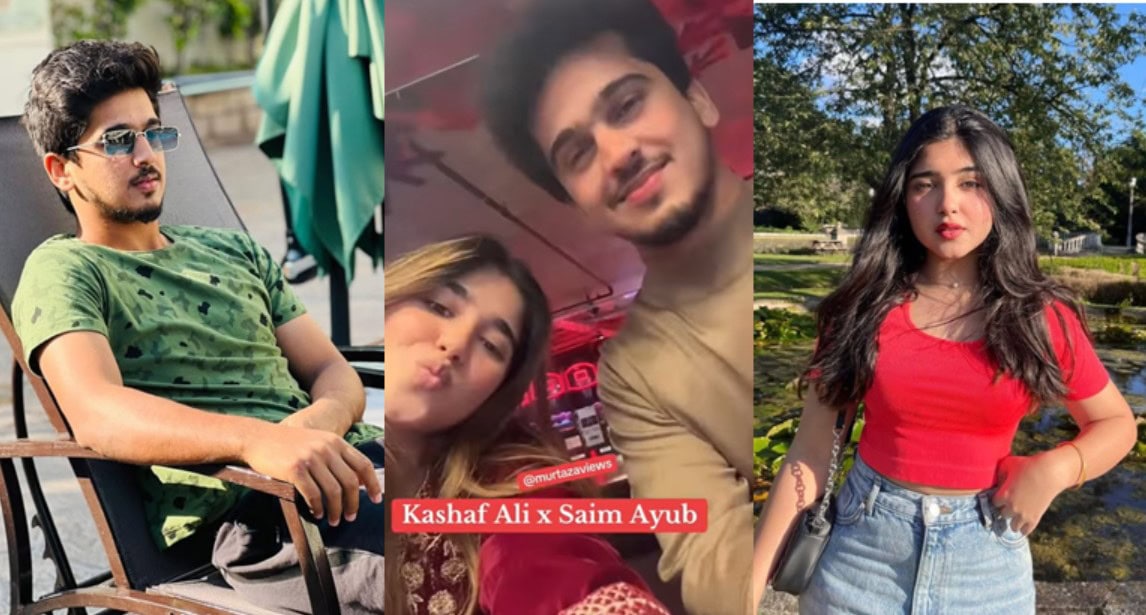 Saim Ayub's viral videos with model Kashaf Ali in London raise eyebrows