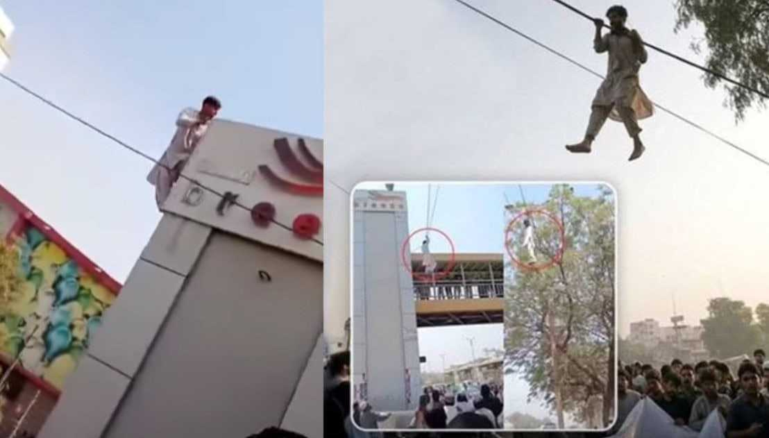 Karachi robber jumps from bridge to escape cops after stealing mobile ...