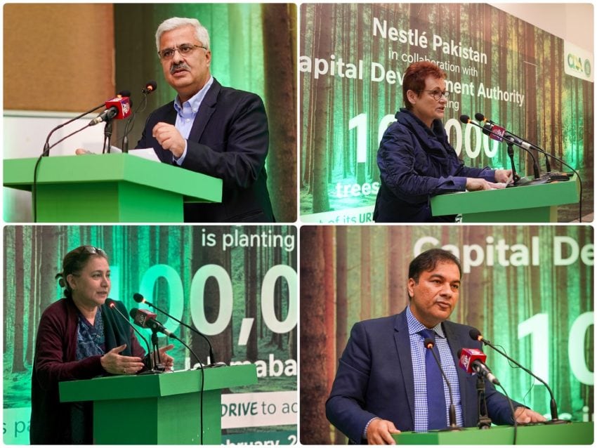 Nestlé Pakistan Embarks on 100,000-Tree Urban Forest Project in Islamabad with CDA