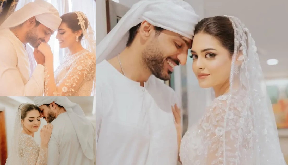 Omar Shehzad, Shanzay Lodhi’s Nikkah in Makkah steals hearts of fans